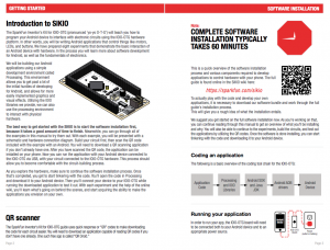 The SIKIO (SparkFun Inventor’s Kit for the IOIO Board) – Ben At Work